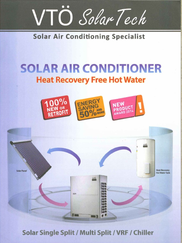 VTO Solar Air Conditioning | PDF