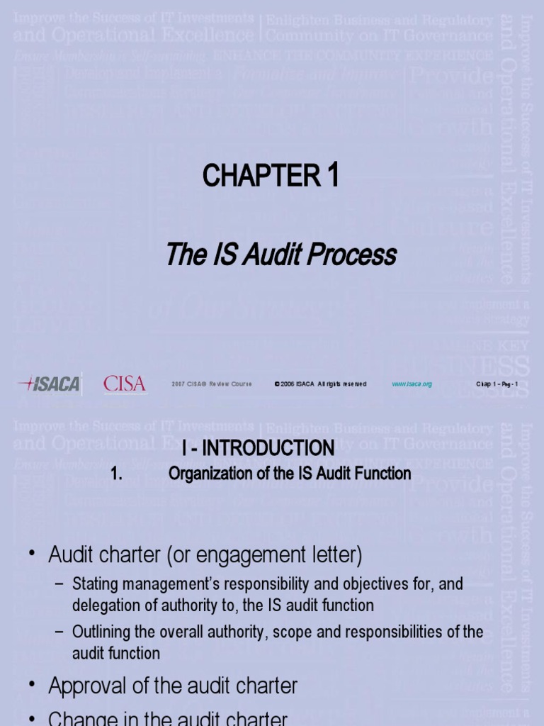 Is Audit Process-Agustus 2020 | PDF | Audit | Internal Control