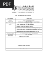 CBR Test Report | PDF | Civil Engineering