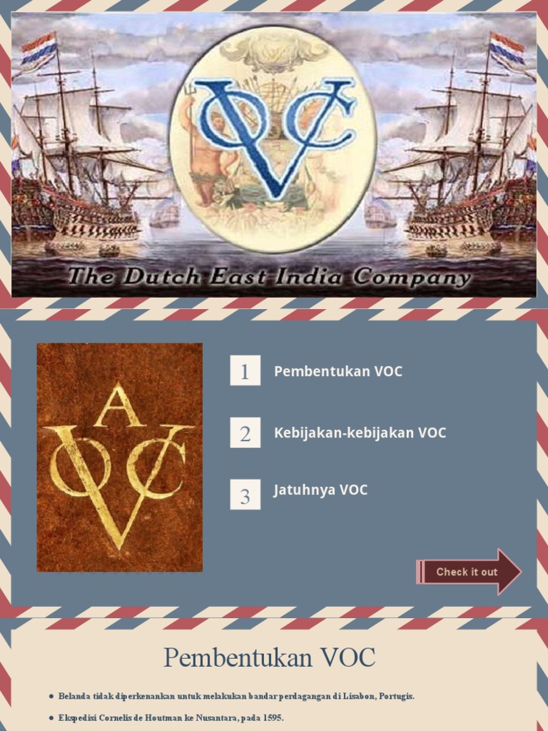 Sejarah dan Kejatuhan VOC | PDF | Perjalanan