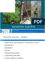 Auto Level Survey Guide and Procedure | PDF | Surveying | Topography