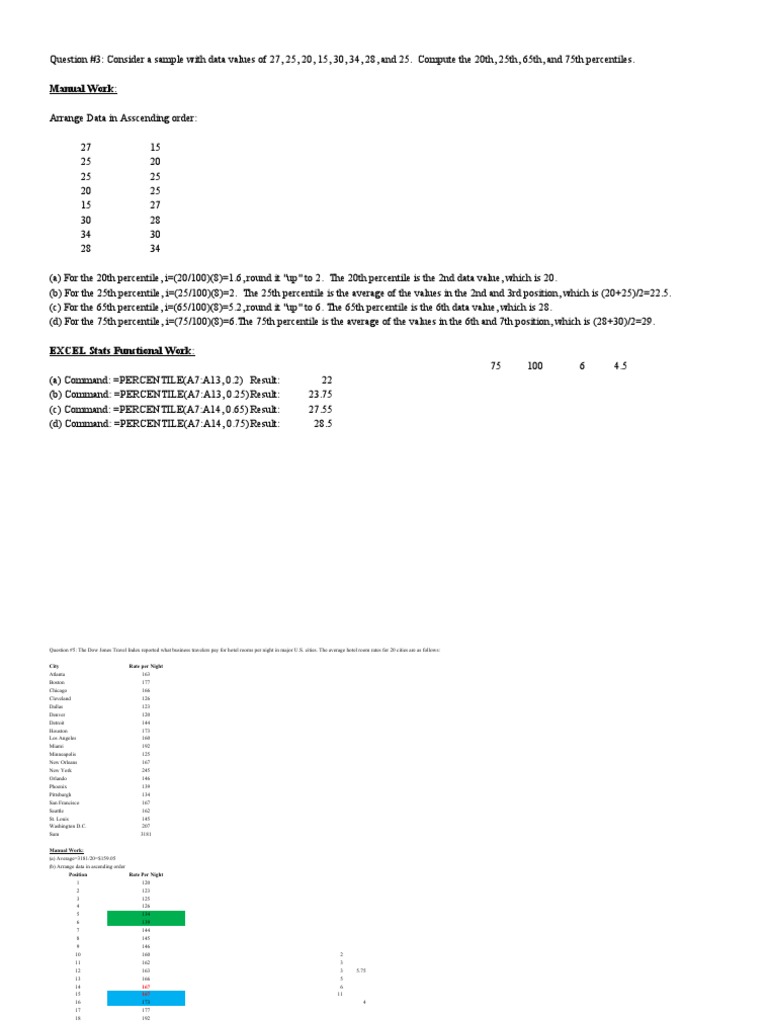 CH 3 | PDF | Standard Score | Standard Deviation