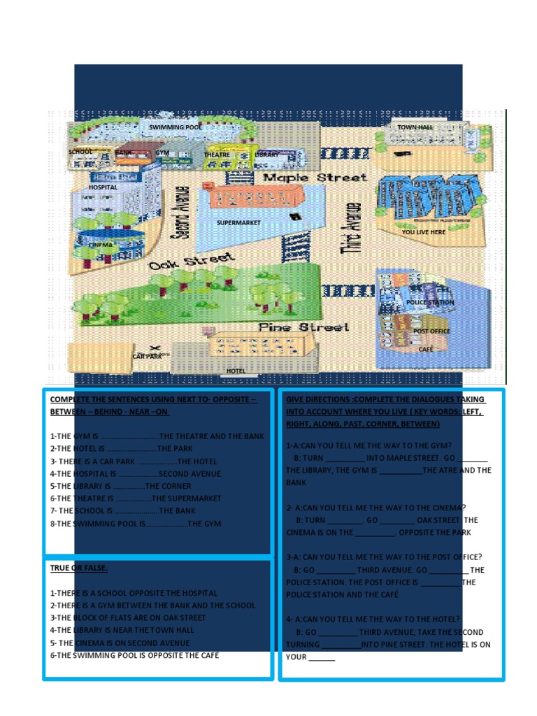 Do You Know My Town Fun Activities Games - 13170 | PDF | Buildings And ...