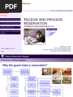 Hotel Reservation Process Overview | PDF