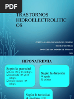 Principales Alteraciones Hidroelectrolíticas e Intervenciones de Enfermeria PDF | PDF | Sodio ...