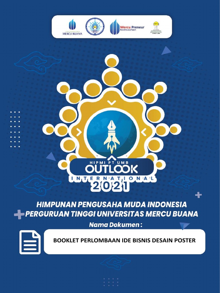 Booklet Perlombaan Ide Bisnis Desain Poster | PDF | Bisnis | Seni