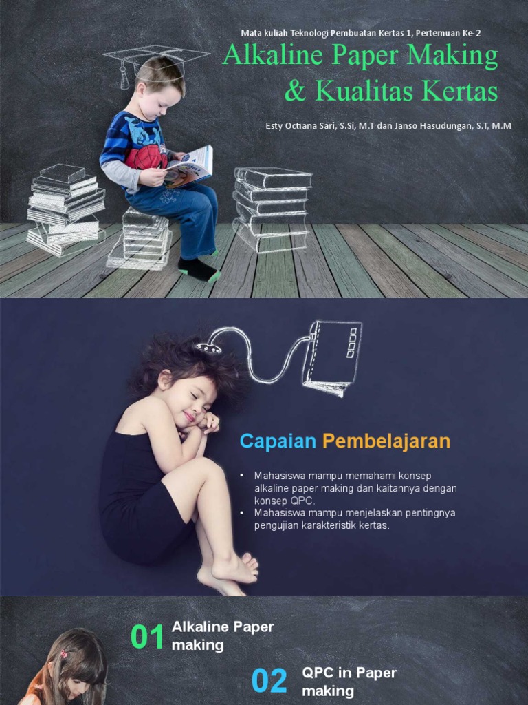 TPK I Alkaline Paper Making, QPC, Dan Karakteristik Kertas | PDF