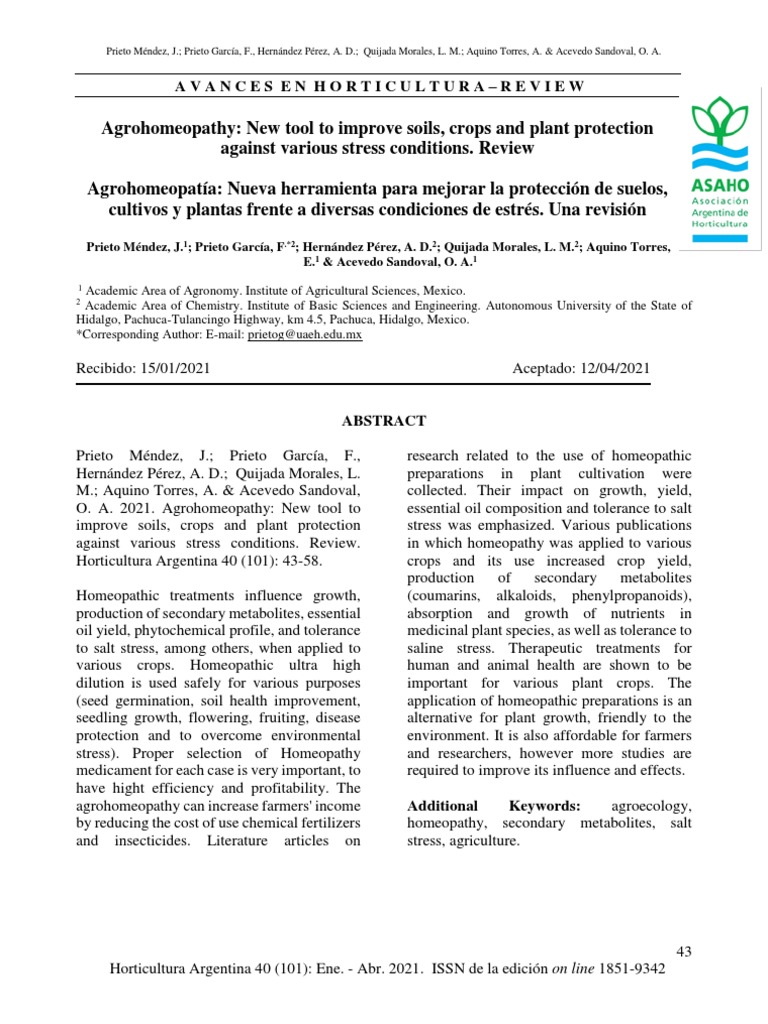 Agrohomeopathy for Farmers & Researchers | PDF | Homeopathy | Agriculture