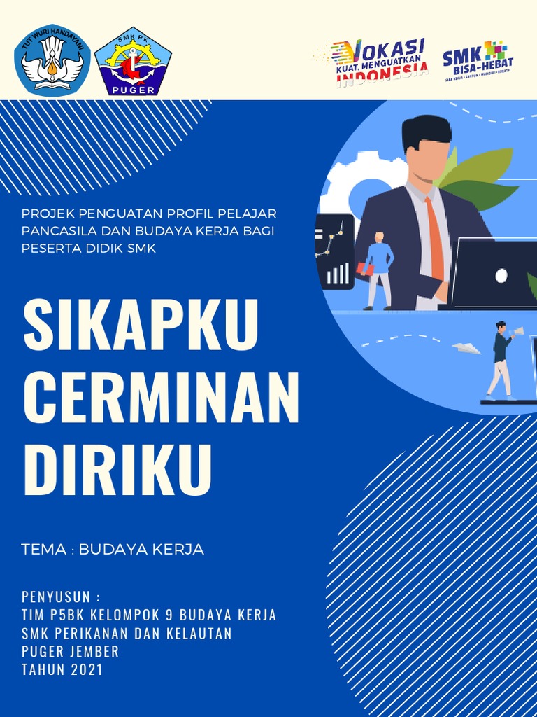 Modul P5BK - Tema Budaya Kerja - Sikapku Cerminan Diriku | PDF