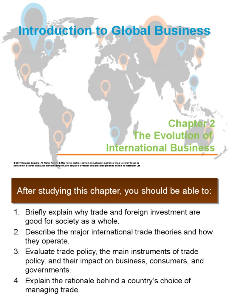 Introduction To Global Business: The Evolution of International ...