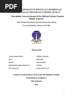 Contoh Rancangan Program Kegiatan Bimbingan | PDF