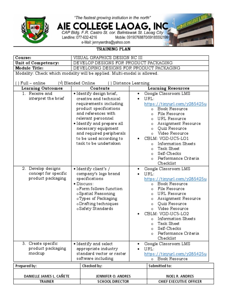 05 Develop Designs For Product Packaging Download Free Pdf