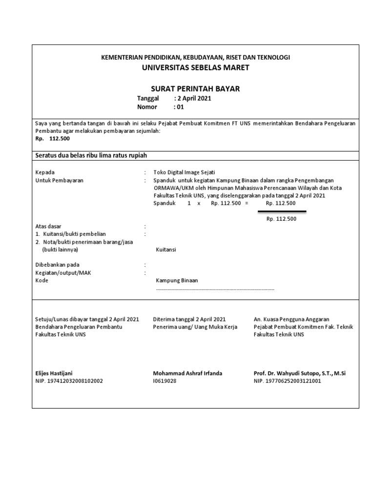 Format SPJ 2021 | PDF