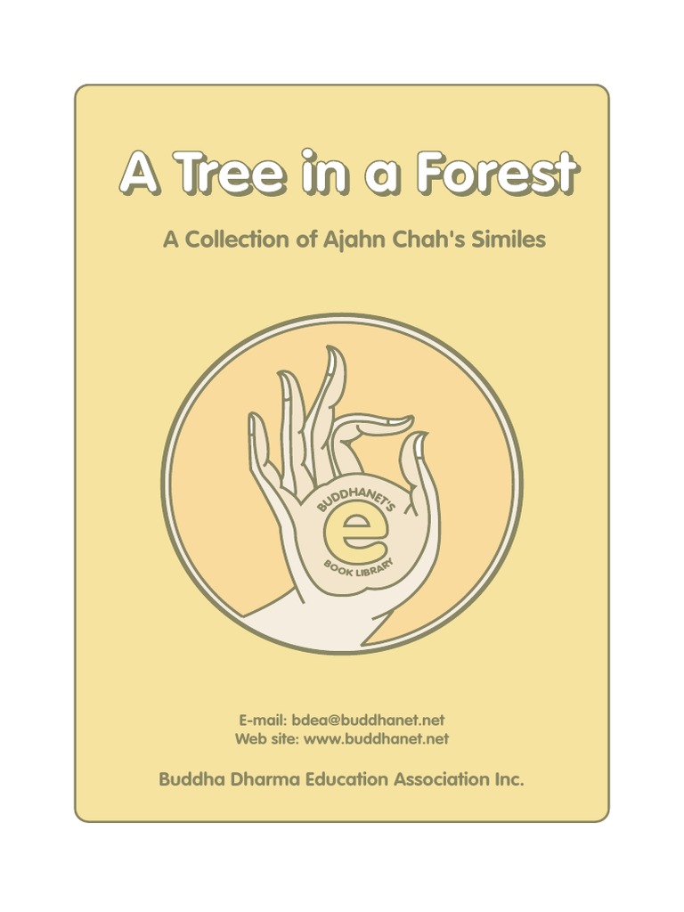 A Collection of Ajahn Chahs Similes - A Tree in The Forest | PDF