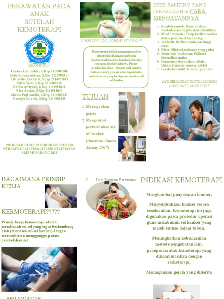 Leaflet Kemoterapi | PDF | Pengembangan Diri