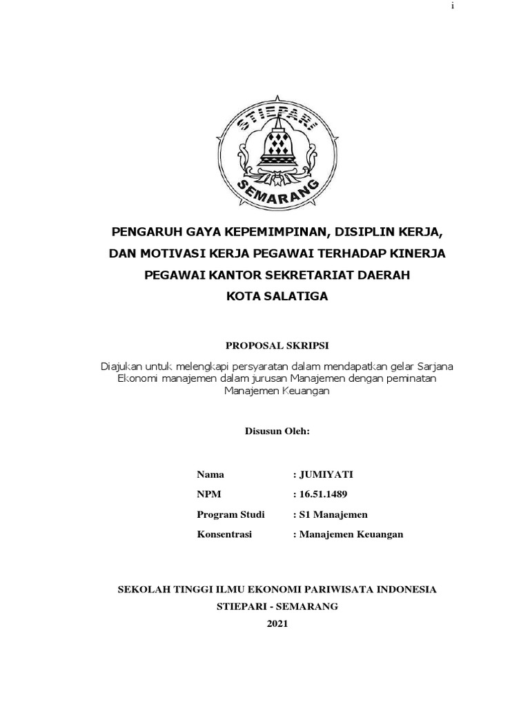 Pengaruh Kepemimpinan pada Kinerja ASN | PDF | Bisnis
