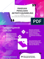 PANDUAN PENULISAN SePKM | PDF