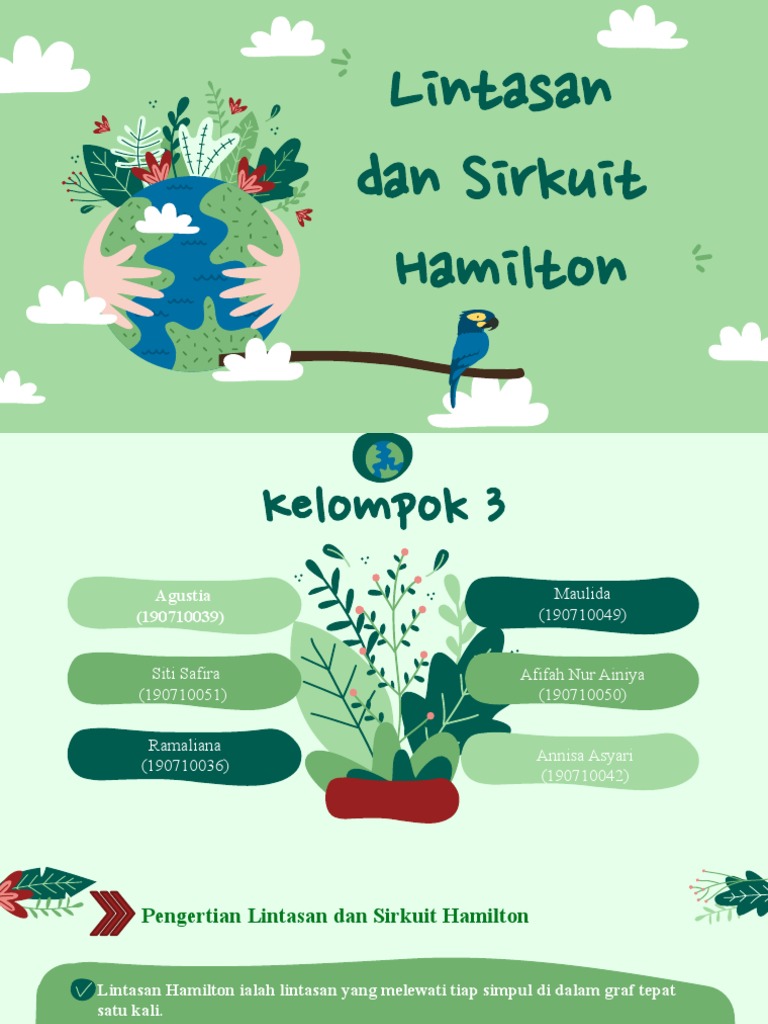 Lintasan Dan Sirkuit Hamilton (KLPK 3) | PDF
