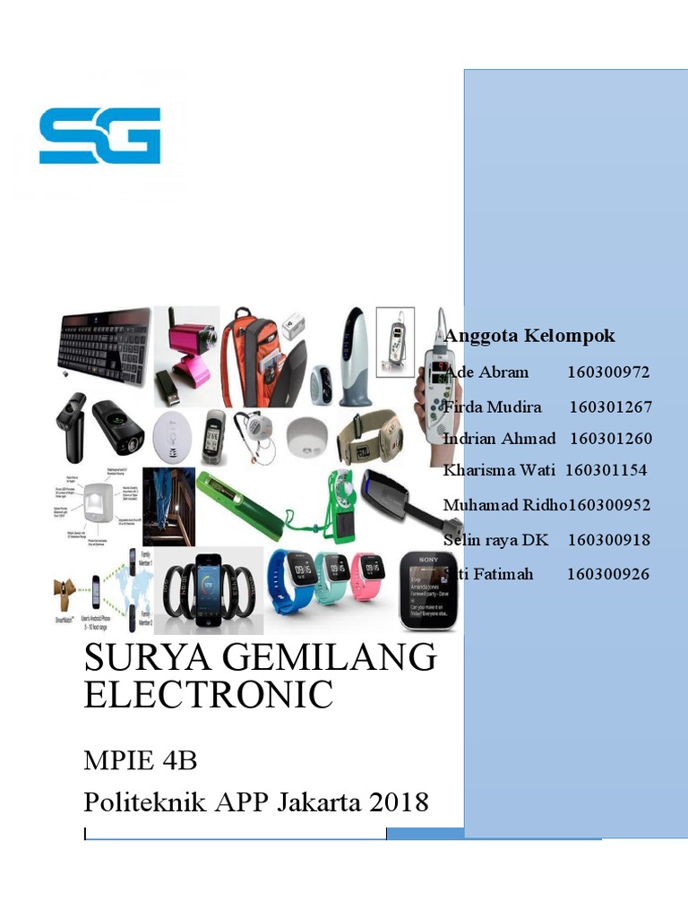 Struktur Organisasi Surya Gemilang | PDF