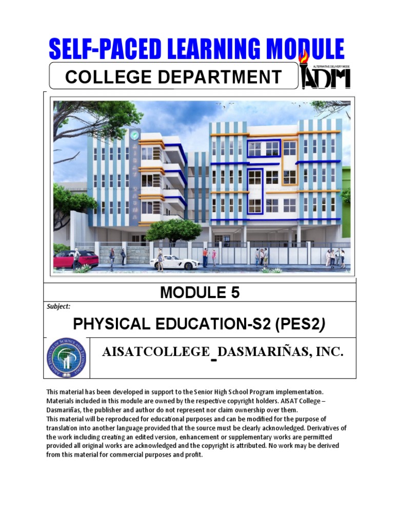 Self-Paced Learning Module: College Department | PDF | Hiv/Aids | Infection