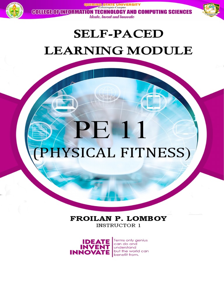 Self-Paced Learning Module: (Physical Fitness) | PDF | Rubric (Academic ...