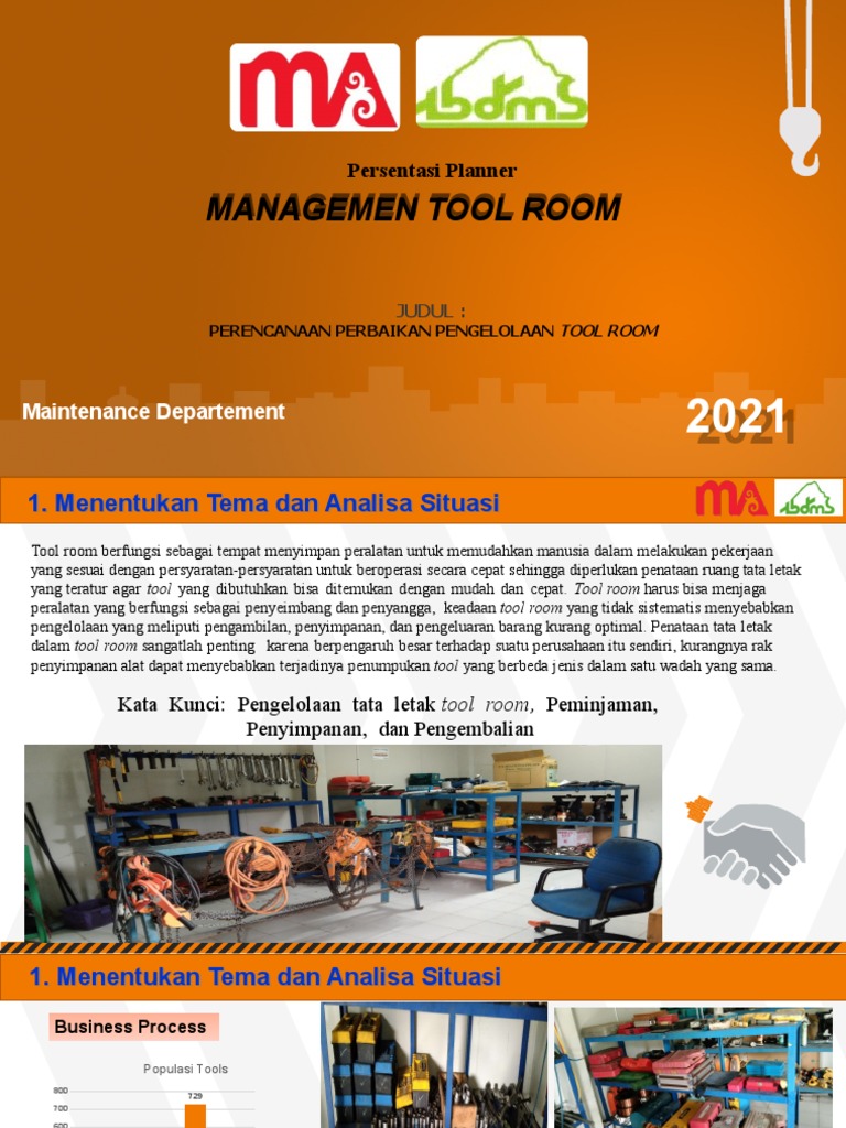 Persentasi Tool Room | PDF