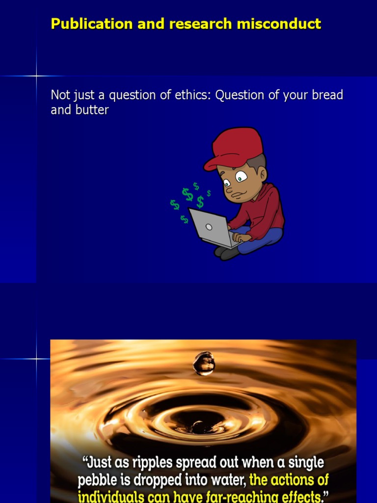 Publication And Research Misconduct Pdf Plagiarism Conflict Of