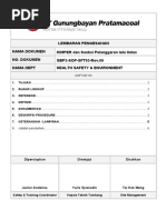 Prosedur SIMPER dan KIMPER Tambang | PDF | Teknologi & Rekayasa