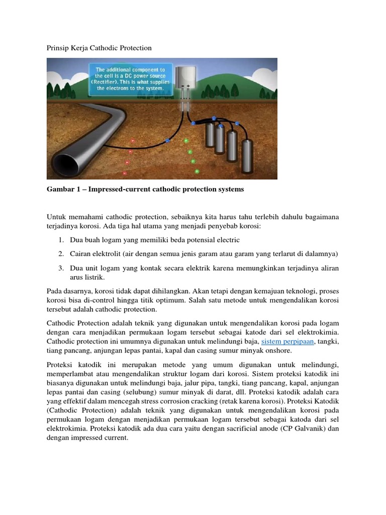 4 Prinsip Kerja Cathodic Protection | PDF
