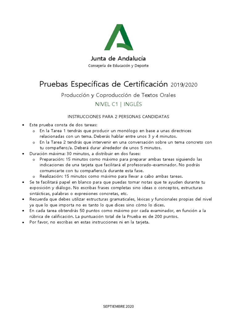 Ing C1 Procoto Sep | PDF