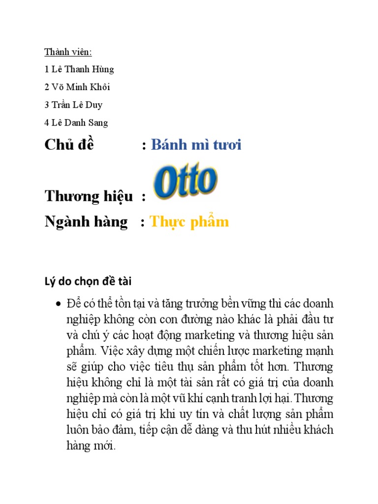 ASM Final - Nhóm Bánh Mì Otto - GD16314 | PDF