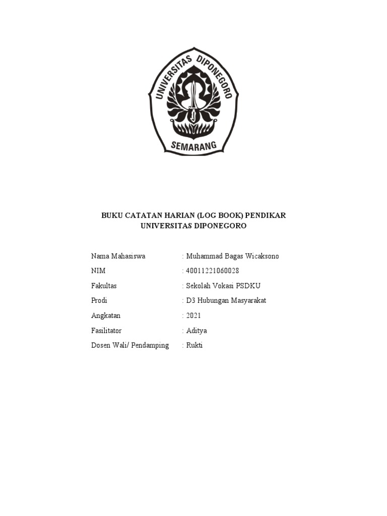 Contoh Logbook | PDF