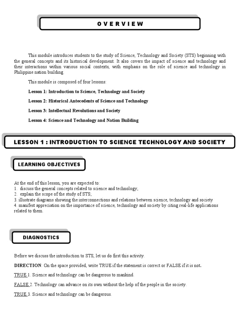 STS Module | PDF | Heliocentrism | Evolution