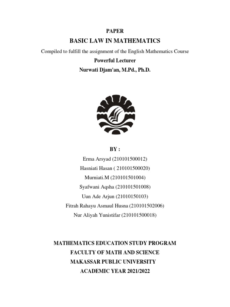 Basic Laws of Mathematics Explained | PDF | Theorem | Axiom