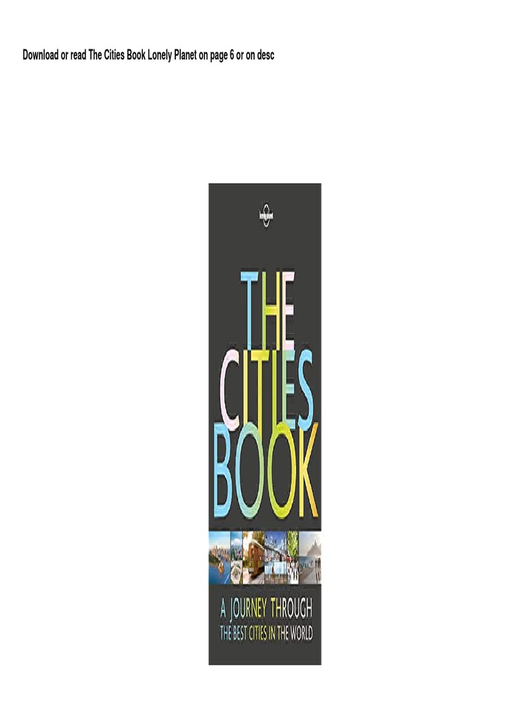 fr33 3PuuP The Cities Book Lonely Planet Donlot | PDF