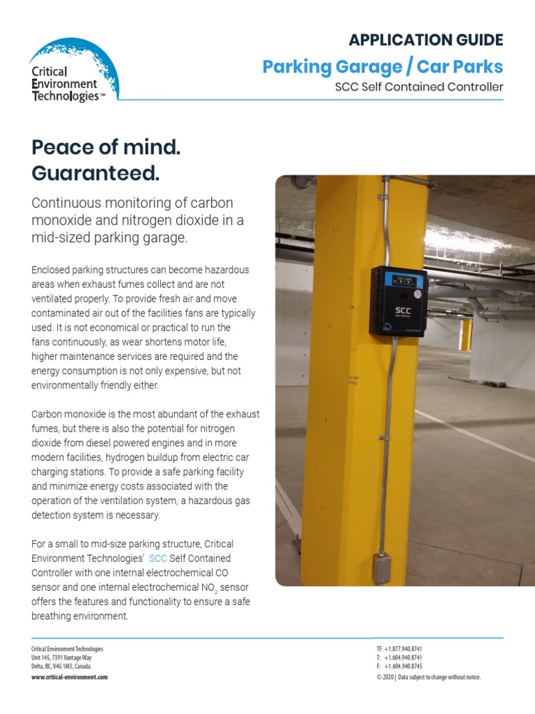 Peace of Mind. Guaranteed.: Parking Garage / Car Parks | PDF | Exhaust ...