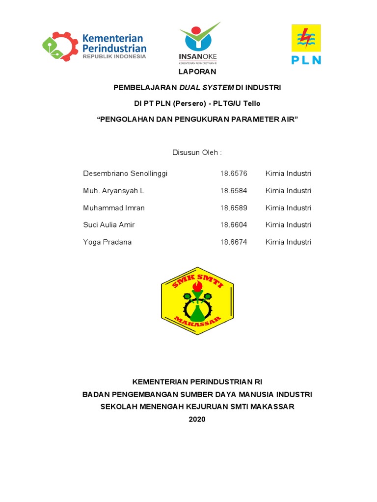 LAPORAN PDSI PLTG/U Tello - SMK SMTI Mkassar | PDF