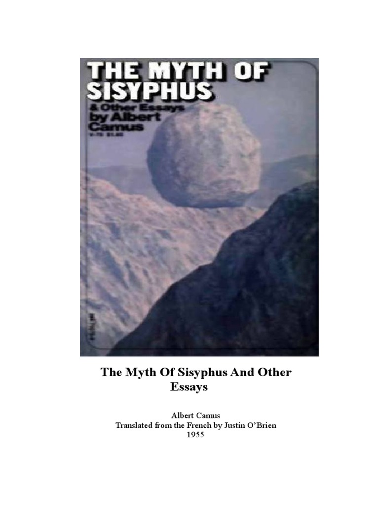Albert Camus - The Myth of Sisyphus - and Other Essays - Vintage (1991 ...