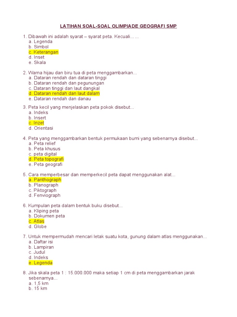 Soal Olimp | PDF