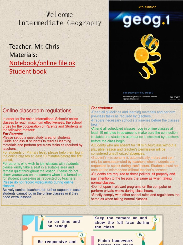 Inter Geo Week 1pdf | PDF | Teachers | Earth