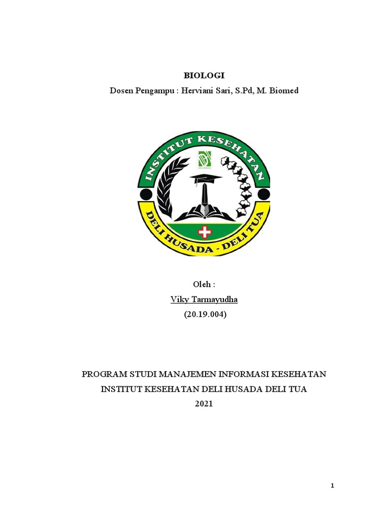 Ringkasan Jurnal Biologi Dna | PDF | Pengembangan Diri | Kesehatan Holistik