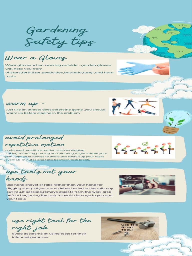 Safety First: Essential Gardening Tips to Prevent Injuries and Protect ...