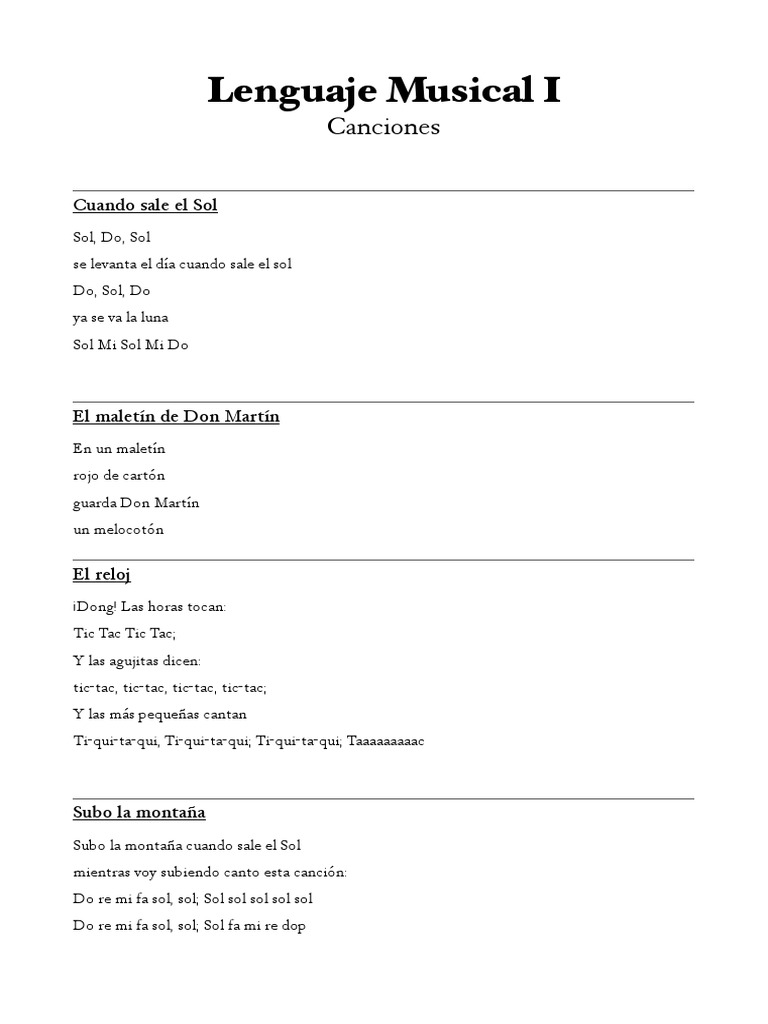 Letras LM I | PDF