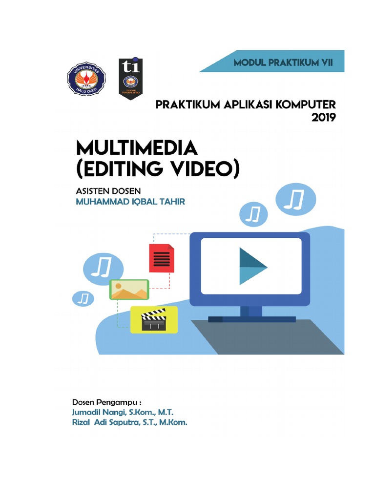 ''Modul Multimedia (Editing Video) | PDF | Teknologi & Rekayasa