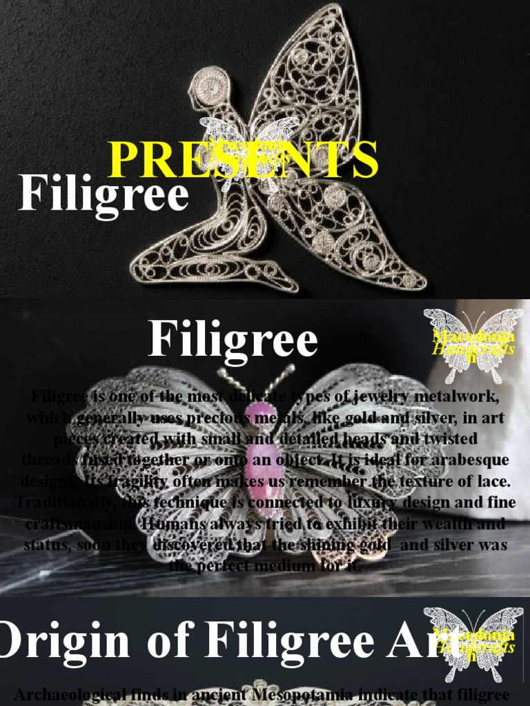 Presents: Filigree | PDF | Jewellery | Decorative Arts