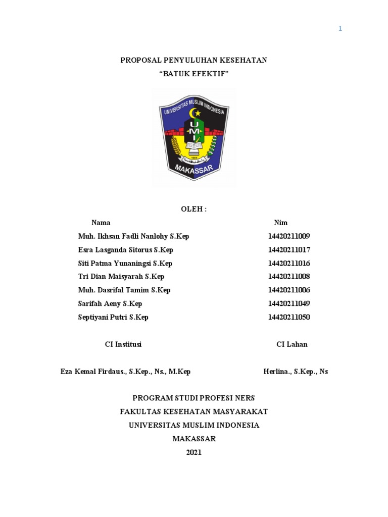 Sap - KMB 2 - Baji Ati - Kelompok 7 | PDF | Pengembangan Diri | Kesehatan Holistik