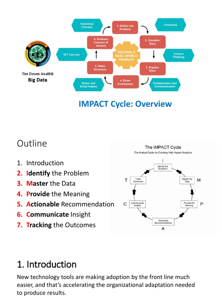 IMPACT Cycle: Overview: Big Data | PDF | Data Analysis | Analytics