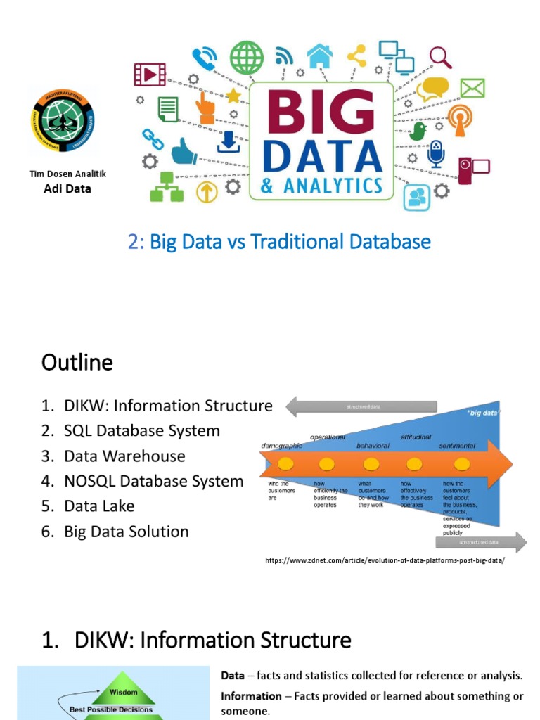 Big Data Vs Traditional Database | PDF | Data Warehouse | Big Data
