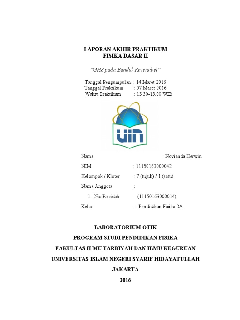 GHS Bandul Reversibel dan Gravitasi | PDF