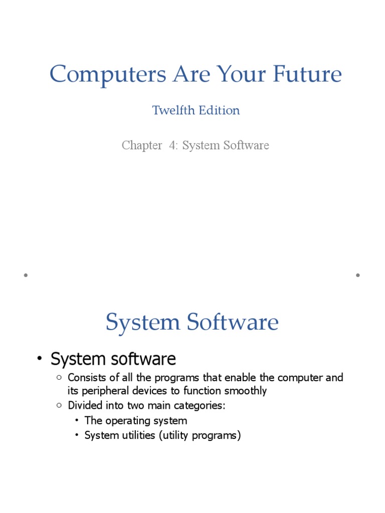 Computers Are Your Future: Twelfth Edition | PDF | Operating System ...